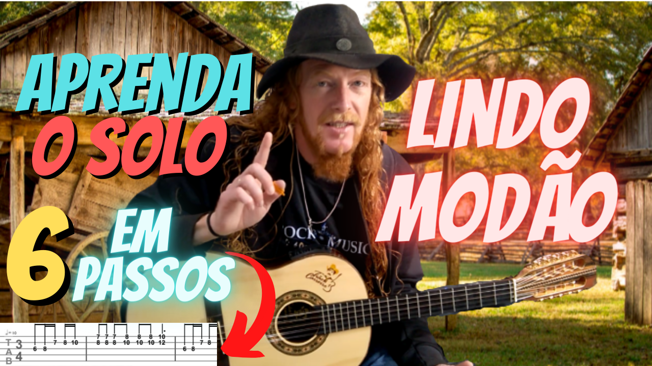 APRENDA ESSE SOLO NA VIOLA EM 6 PASSOS APRENDA ESSE SOLO NA VIOLA EM 6 PASSOS